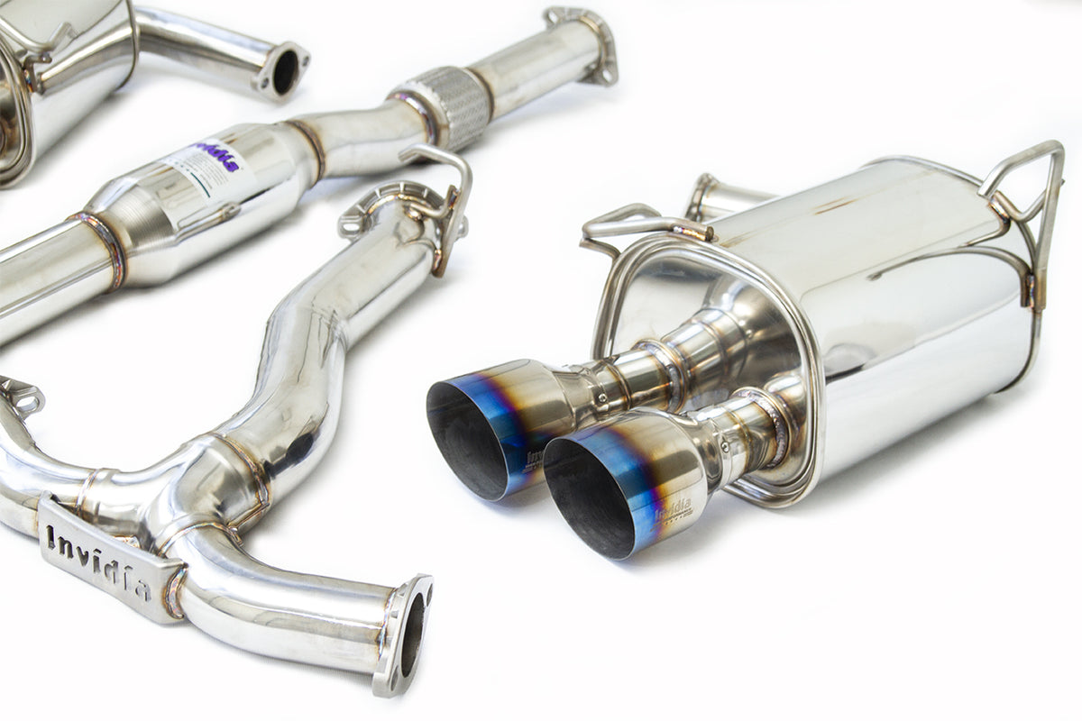 Invidia Q300 Exhaust Subaru WRX / WRX STi Sedan (11-19) Catback w/ Sin ...