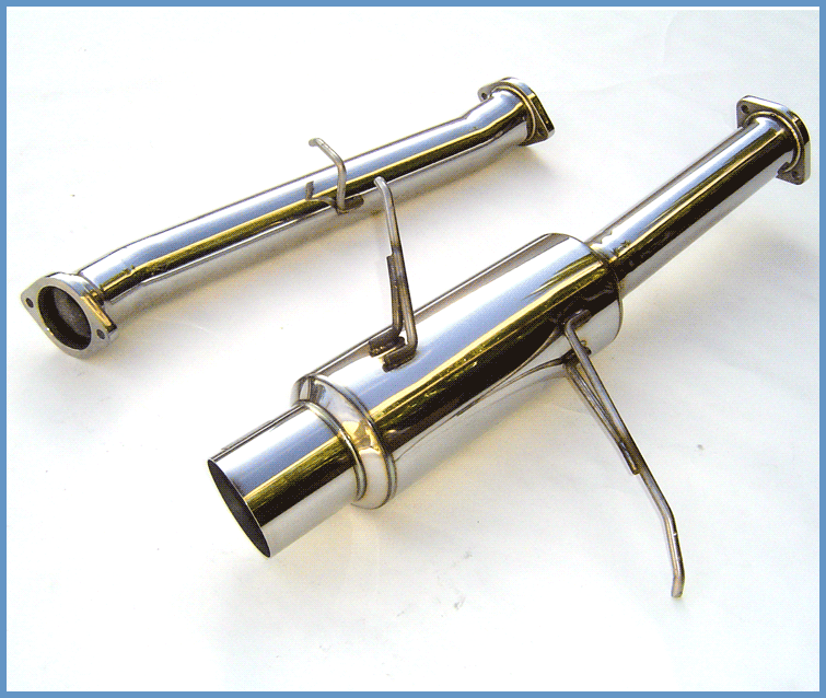 Invidia N1 Exhaust Mazda RX7 Turbo FD3S (93-97) Catback w/ Polished Ti