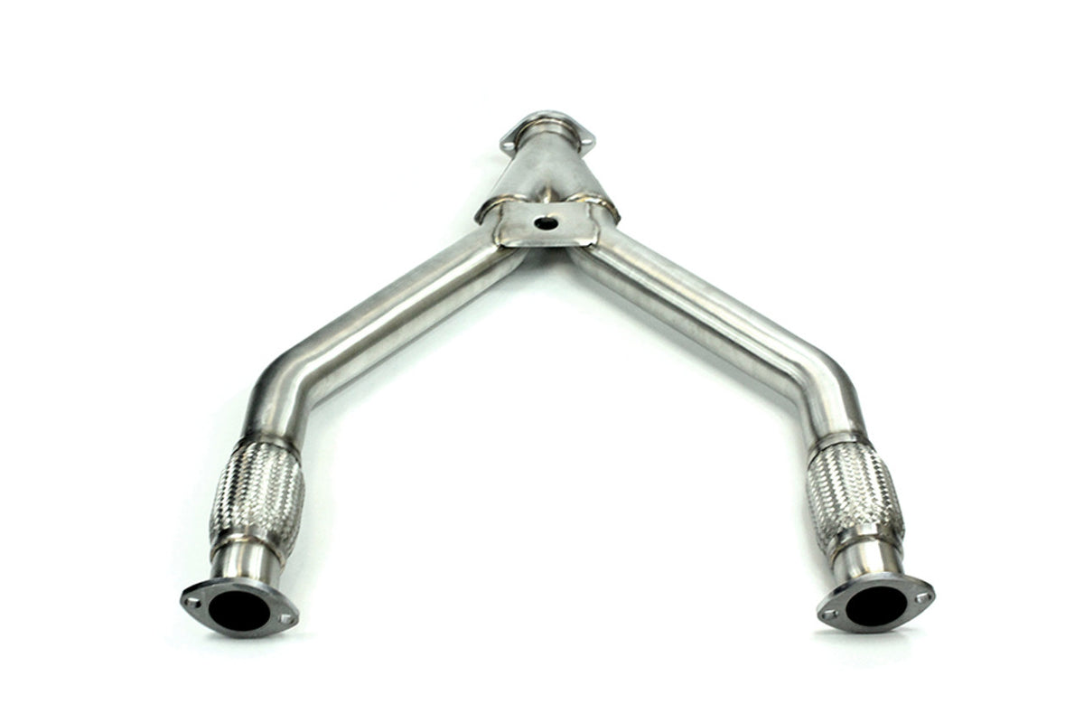 ISR Y-Pipe Exhaust Infiniti G37 (2008-2013) VQ37 Steps to 3"