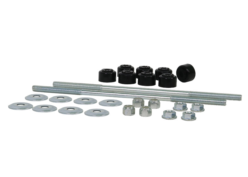 Whiteline Sway Bar Link Set (Universal Fit) 280mm Threaded Rod + Bushi