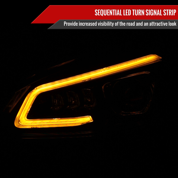 Spec-D Projector Headlights Mercedes C250 C300 C350 (08-14) W204 Switc