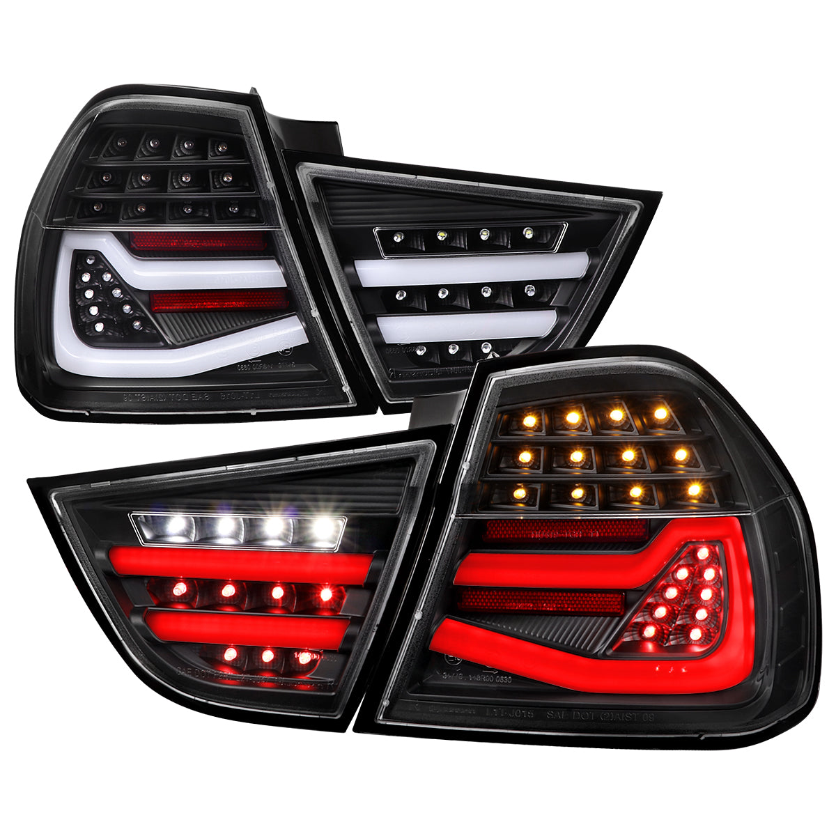 Spec-D LED Tail Lights BMW 325i 328i 330i 335i M3 E90 Sedan LCI (09-11