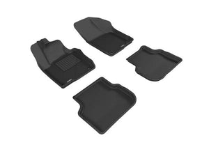 3D MAXpider Floor Mats VW Jetta Sedan (11-18) -Weather Kagu Series