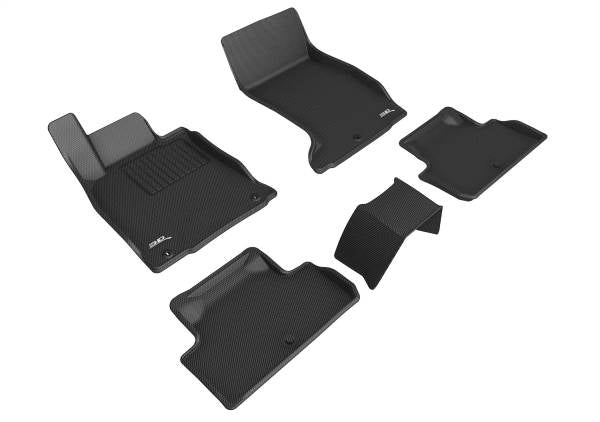 3D MAXpider Floor Mats Genesis G70 AWD (19-23) -Weather Kagu Series