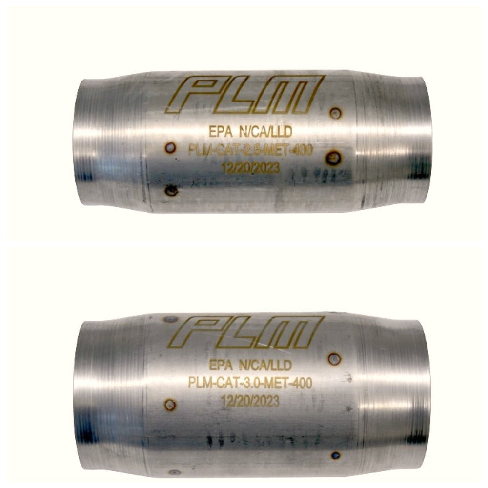 PLM EPA Compliant High Flow Catalytic Converter (400 Cell) 2.5" or 3"