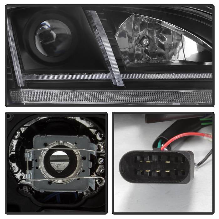 Spyder Projector Headlights Audi TT (08-11) HID Xenon Model [Signature