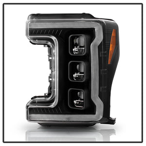 Spyder LED Projectile Headlights Ford F250/F350/F450 Super Duty (17-19