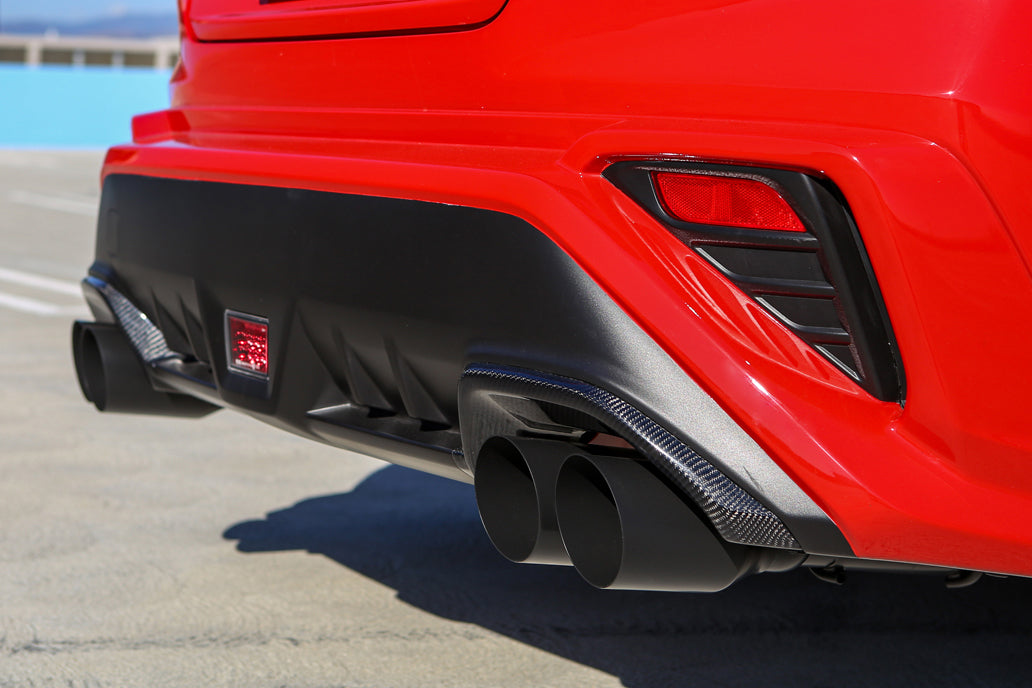 RMK Design Exhaust Finisher Subaru WRX VB (2022-2023) Carbon Fiber Fin