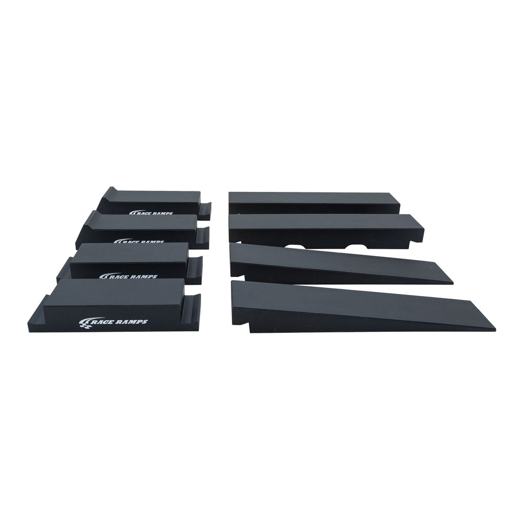 Race Ramps 8" H Portable Pro Lift Drive-up Ramp Set (6 Degree Approach