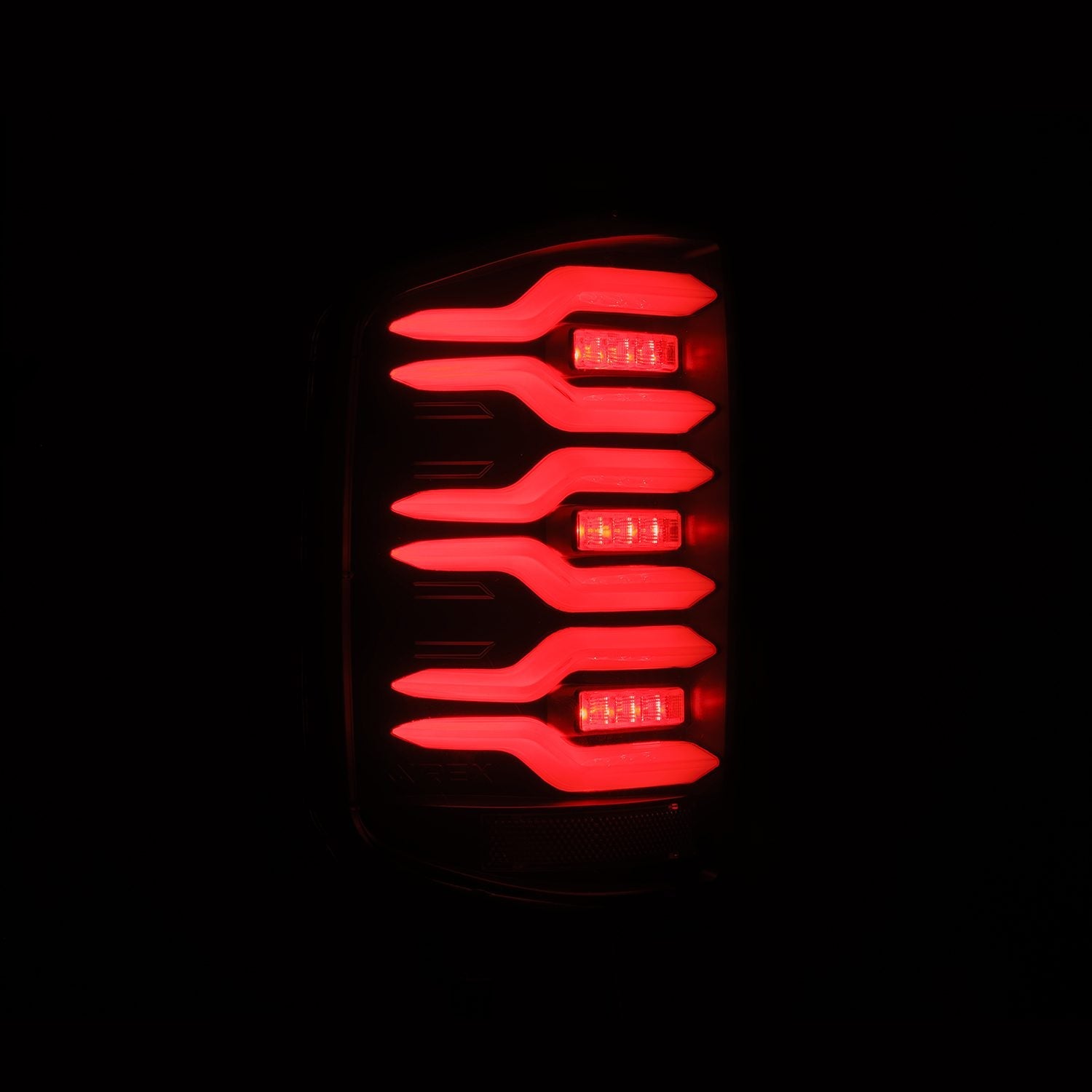 AlphaRex LED Tail Lights GMC Sierra 3500HD Dually (15-19) LUXX Series