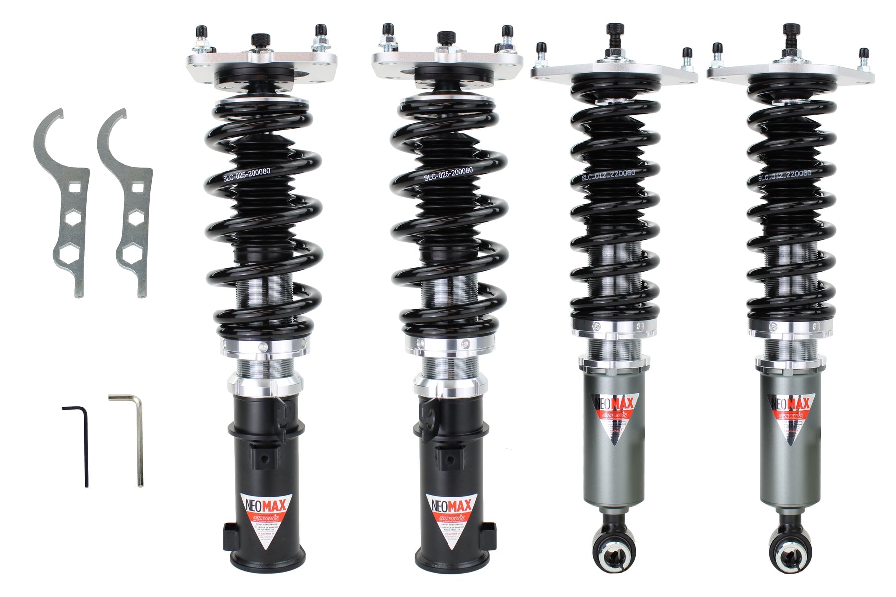 Silvers NEOMAX Coilovers Mazda RX7 FC (87-92) w/ Front Camber Plates