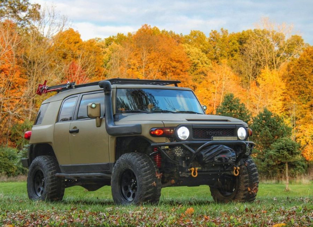 Freedom Offroad Lift Kits Lexus GX470 (03-09) 2.5-5" Adjustable Coilov