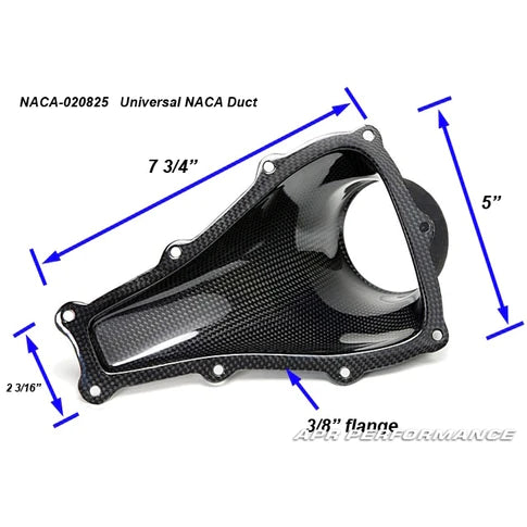 APR Universal Fitment Funnel NACA Ducts [Carbon Fiber] Type 1 or Type