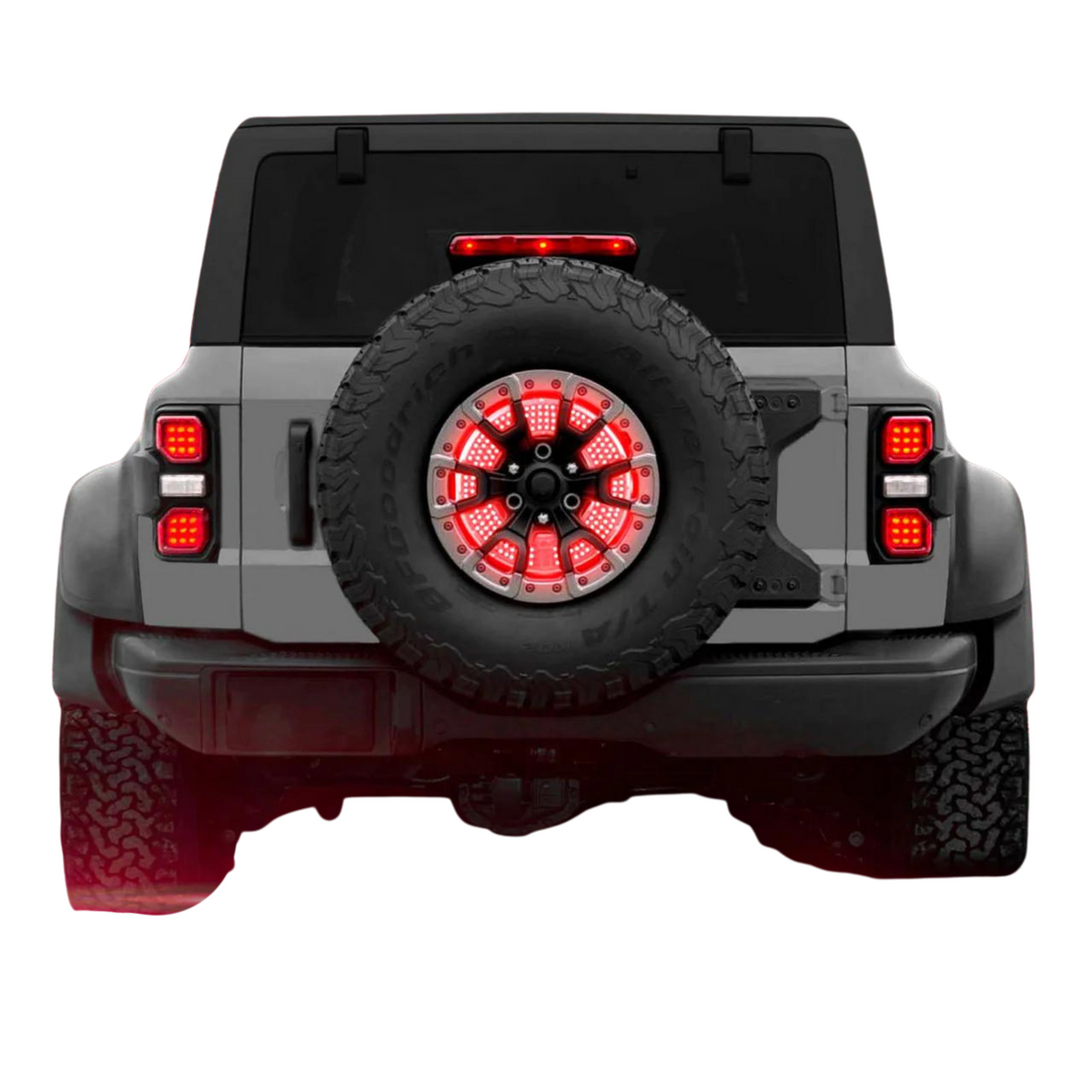 XKGlow 5th Wheel Light - Ford Bronco w/ Sequential Turn / Brake / Reve