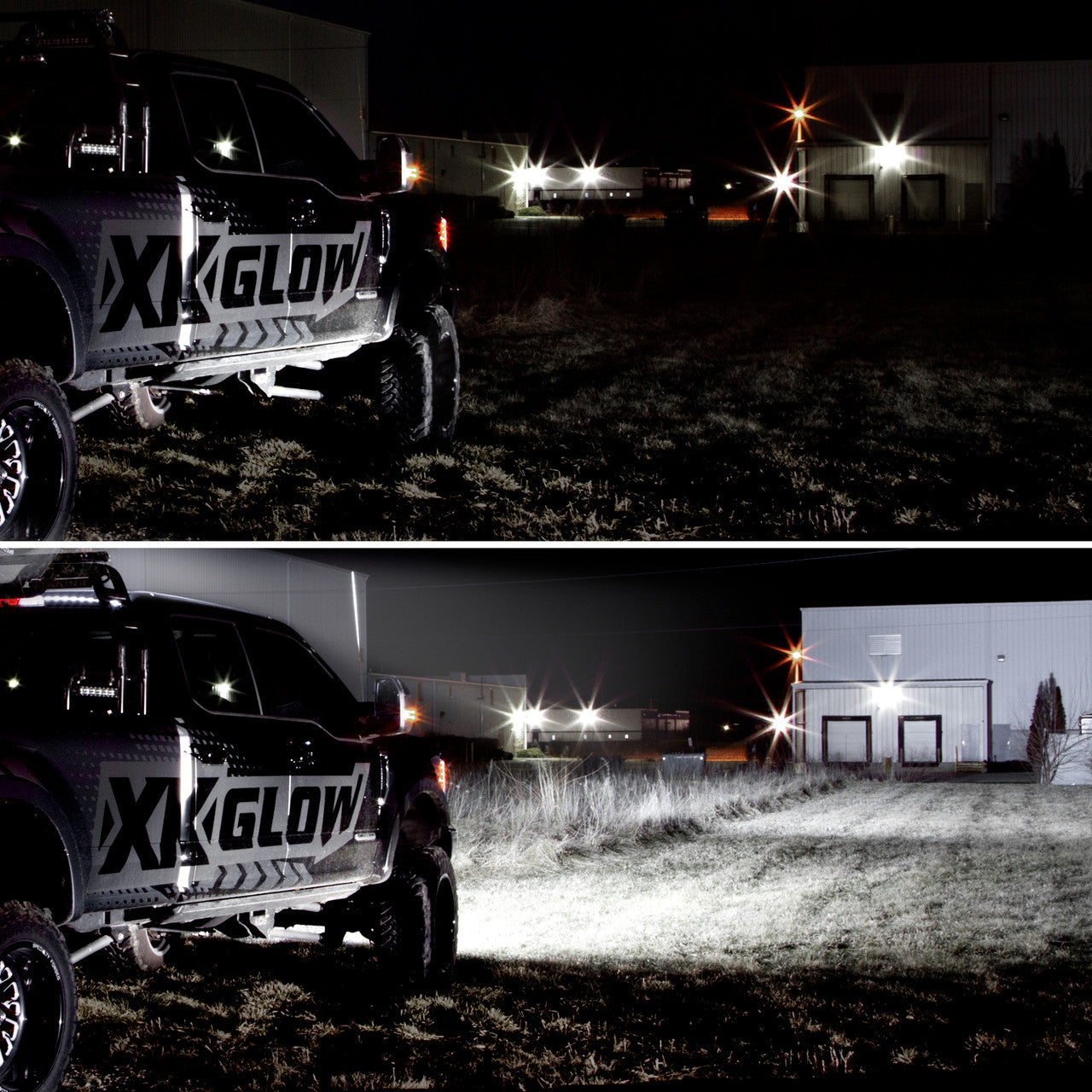 XKGlow RGBW Light Bar High Power Offroad Work/ Hunting Light w/ Built-