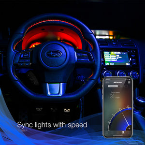 XKGlow RGB Festoon LED Panel/ XKchrome Bluetooth App Controlled Dome B