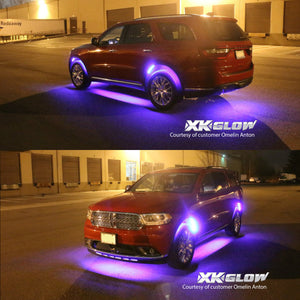 XKGlow Tubes 3 Million Color LED Accent Light Car/ Truck Kit - LED tub