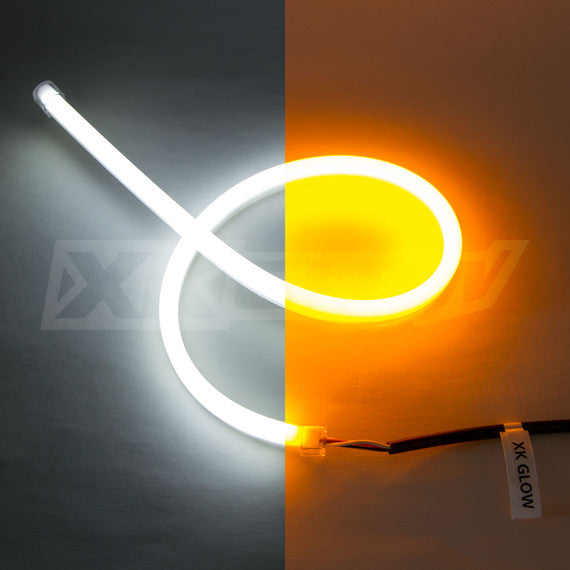 XKGlow Sequential Switchback LED Strip Kit DRL Turnsignal for Headligh