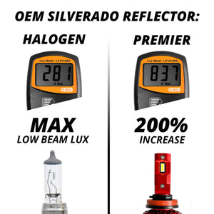 XKGlow Premier Series LED Bulb Kit - H7/ H4/ H11/ HB3/ HB4