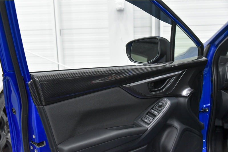 OLM Front Door Panel Subaru WRX (2022) [Upper Panels] LE Carbon Fiber