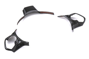 OLM Steering Wheel Covers FR-S (13-16) BRZ (13-20) 86 (17-20) LE Dry C