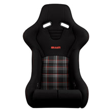BRAUM Falcon-R Fixed Back Bucket Seat [Composite FRP] Black / Blue / R