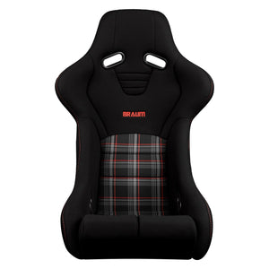 BRAUM Falcon-R Fixed Back Bucket Seat [Composite FRP] Black / Blue / R
