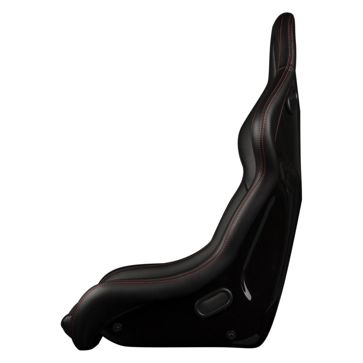 BRAUM Falcon-S Fixed Back Bucket Seat [Composite FRP] Black / White