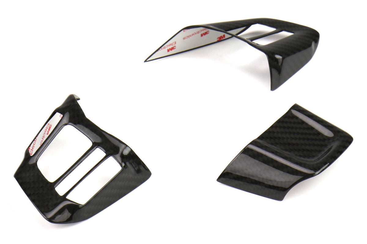 OLM Steering Wheel Covers Subaru WRX / STI (16-21) S-line Dry Carbon F