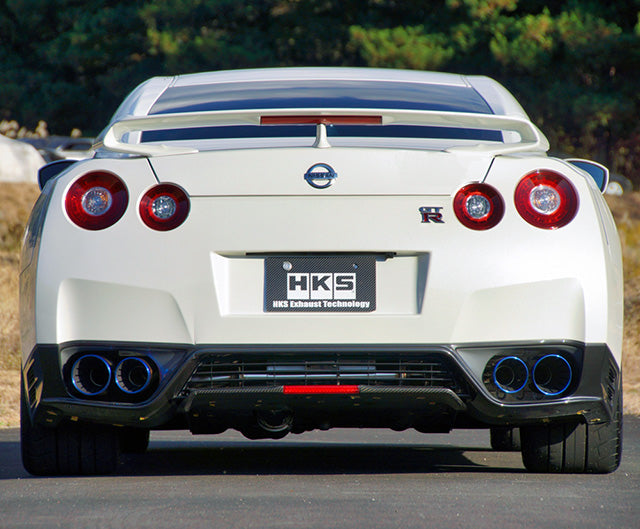 HKS Exhaust Nissan GT-R R35 (2011-2016) Super Turbo Axleback - 31029-A ...