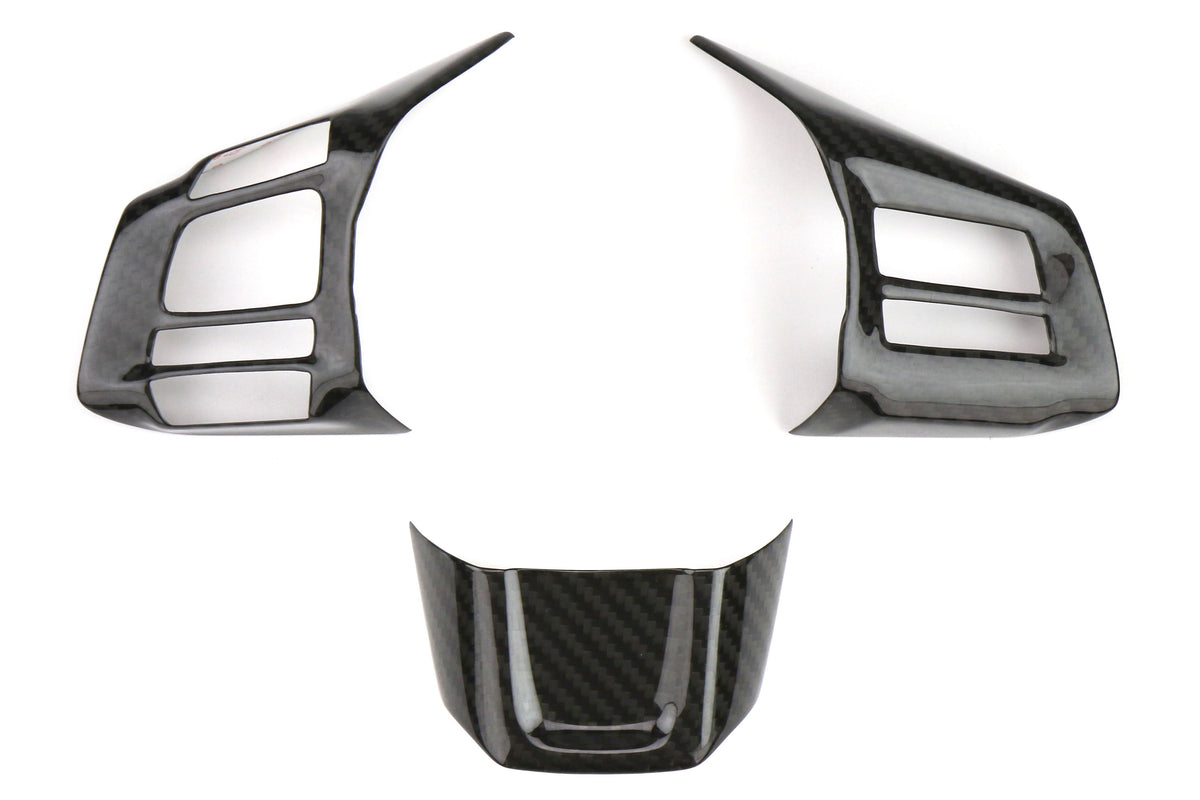 OLM Steering Wheel Covers Subaru WRX / STI (16-21) S-line Dry Carbon F