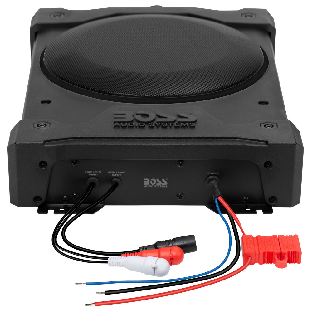 Boss Audio Systems 8 Inch 800W Amplified Subwoofer System with Enclosu