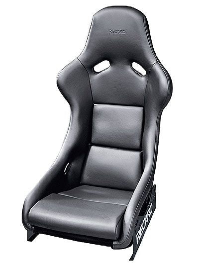 Recaro Pole Position N.G Racing Seats (Red / Black / Leather / Velour ...