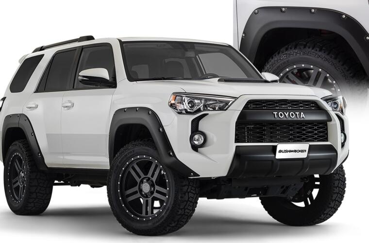 Bushwacker Fender Flares Toyota 4Runner (14-23) [Pocket Style - Front/