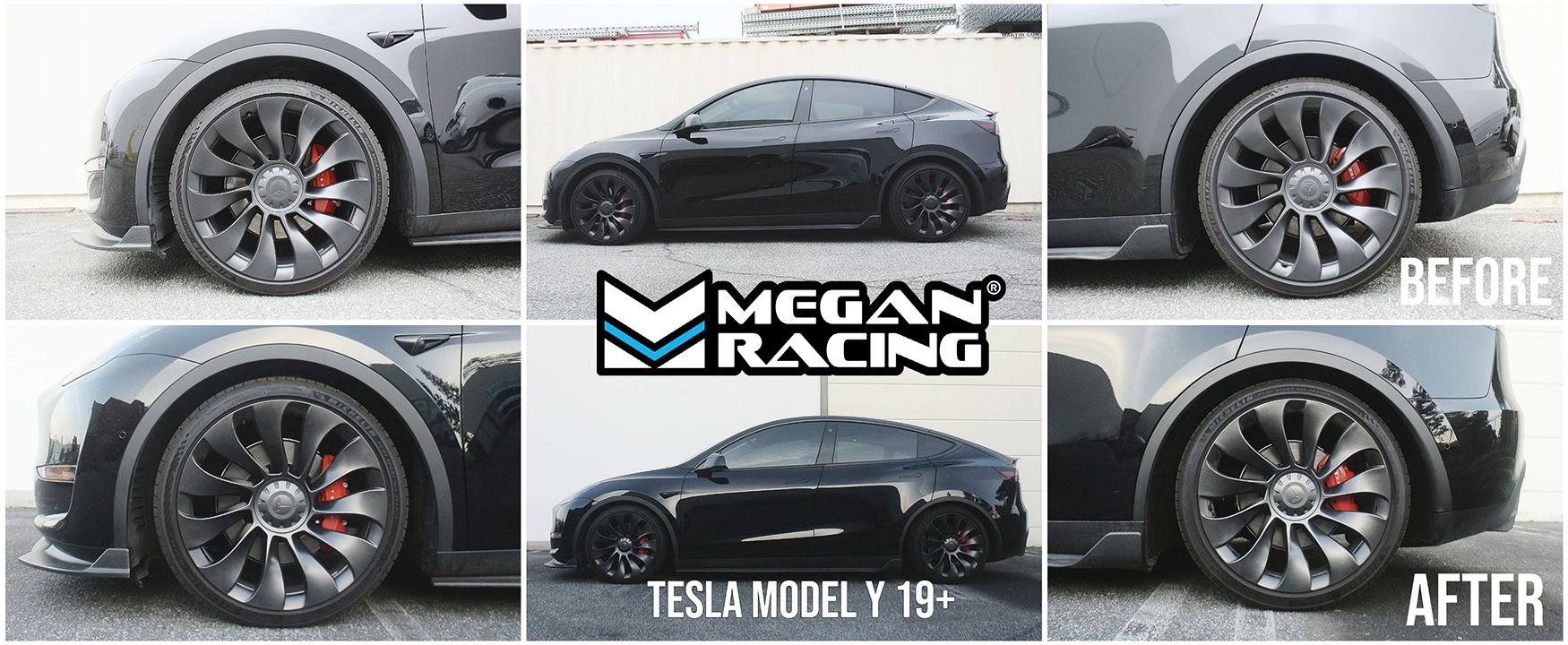 Megan Racing EZ II Coilovers Tesla Model Y (2019-2024) Performance / L