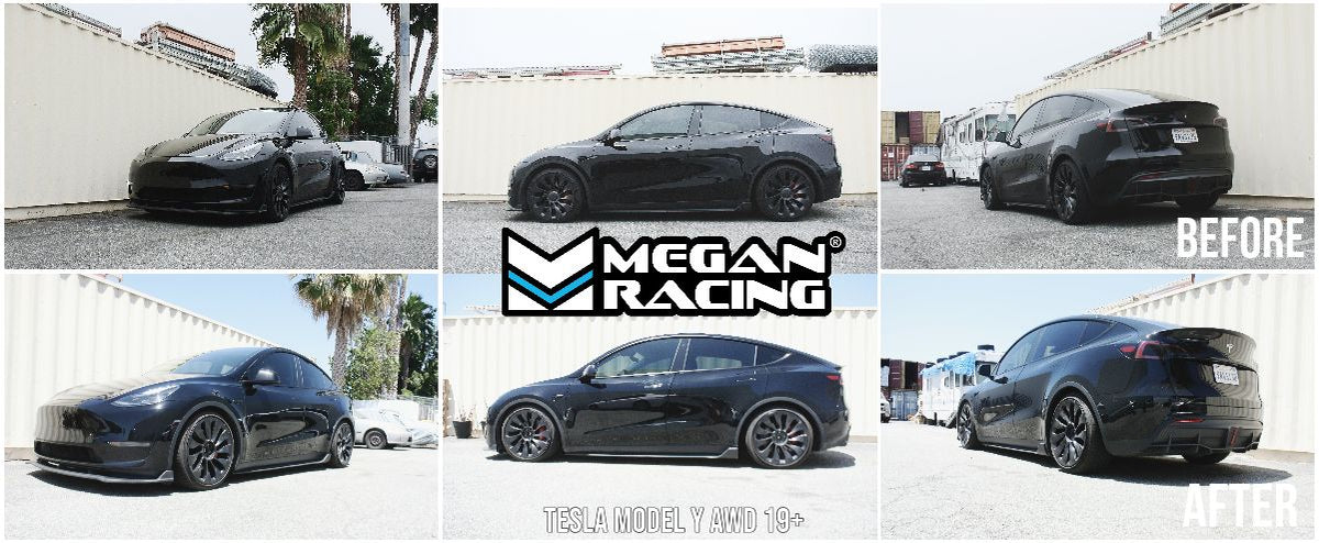 Megan Racing Lowering Springs Tesla Model Y AWD (2019-2024) Set of 4 S