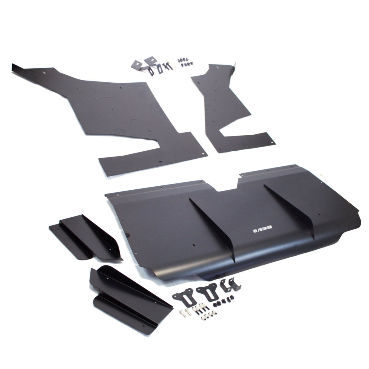 Rev9 Rear Diffuser BRZ FRS 86 (2013-2021) Black Aluminum Under Tray