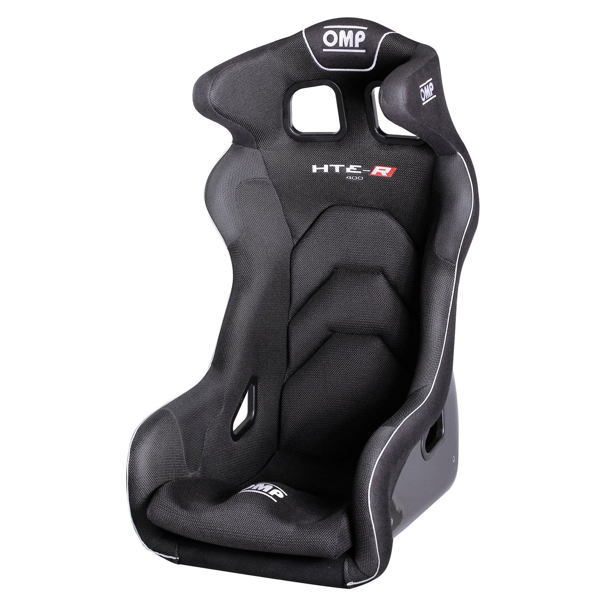 OMP HTE-R 400 Fiberglass Racing Seats (Black) Fixed Back