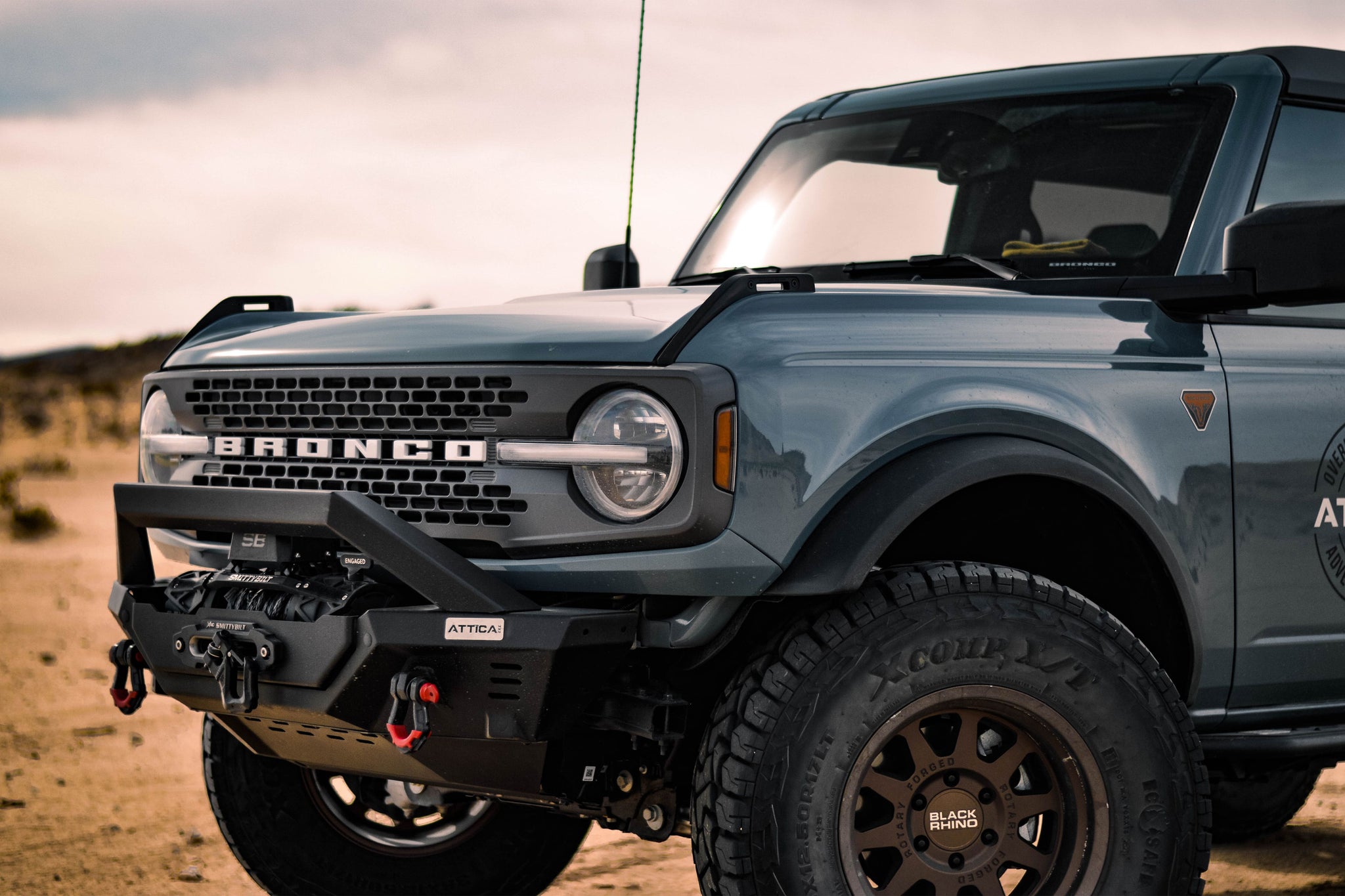 Attica 4x4 Bumper Ford Bronco (2021-2023) Terra Series - Modular Desig