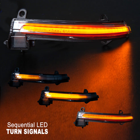 Winjet Mirror Turn Signals BMW X1 E84 (2009-2015) Sequential Turn Sign