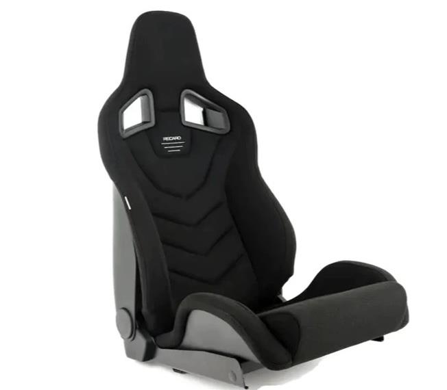 Recaro Sportster GT Racing Seats (Black / Nardo / Vinyl) Driver/Passan ...