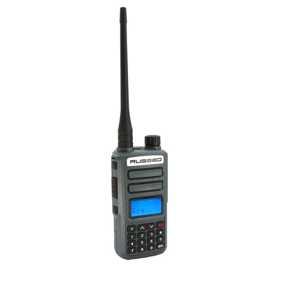 Rugged Radio Handheld Two Way Radio GMRS/FRS Emergency Walkie Talkie