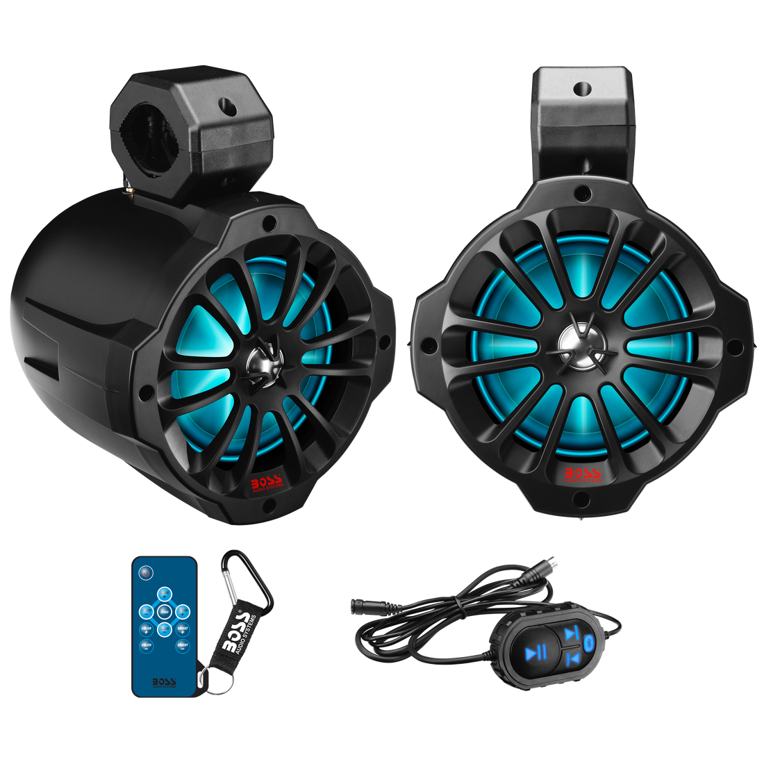 Boss Audio Systems 6.5" ATV/UTV Marine Roll Cage Waketower Speaker Pod