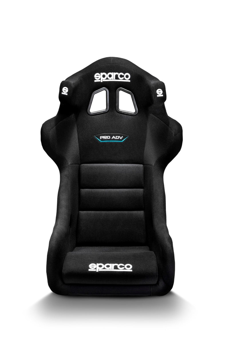 SPARCO Pro ADV QRT Competition Racing Seats (Black) Fiberglass- 008017