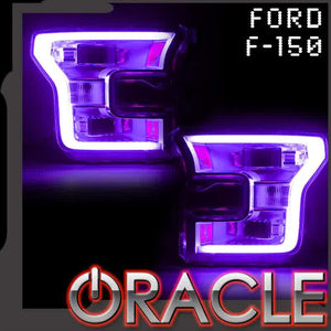 Oracle Headlight DRL Upgrade Kit Ford F150 (15-17) [ColorSHIFT] w/ or