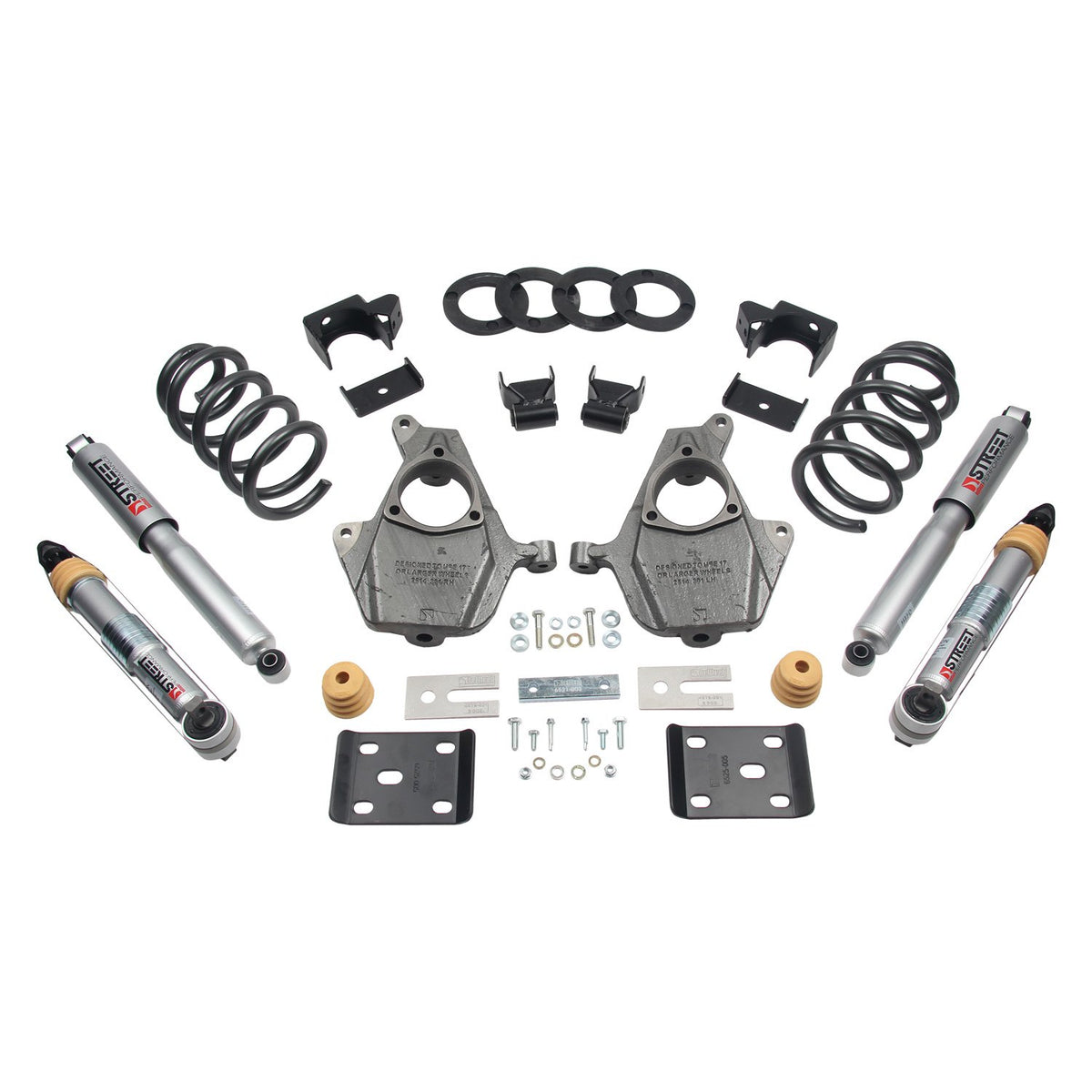 Belltech Lowering Kit Chevy Silverado / GMC Sierra 2WD Ext/Crew Cabs