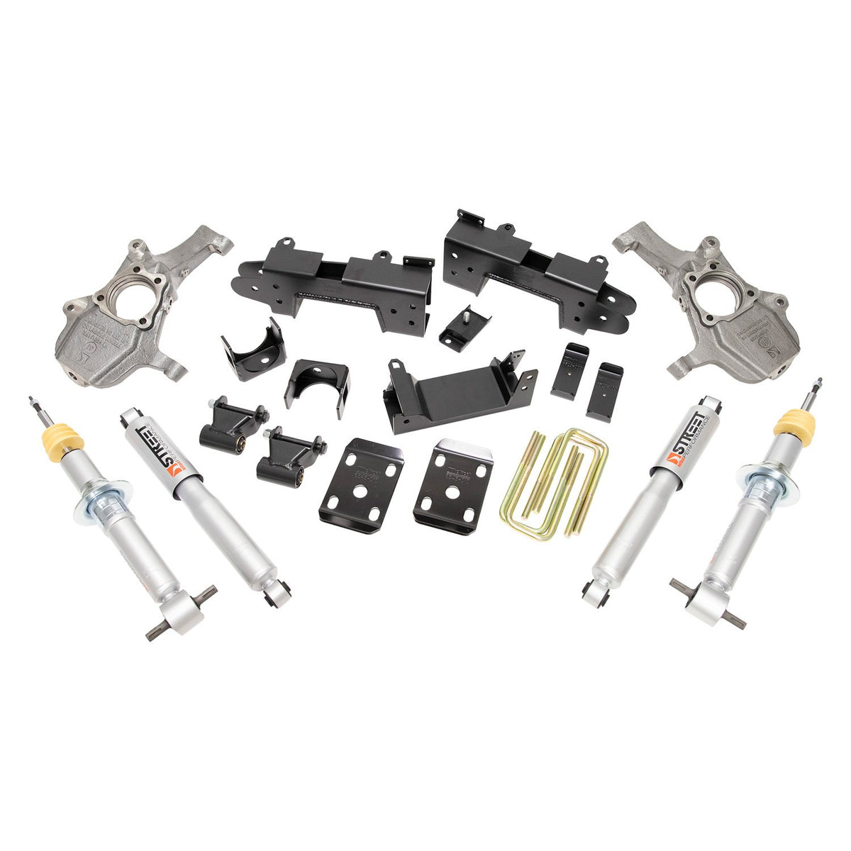 Belltech Lowering Kit Silverado / Sierra 1500 RWD Double/Crew Cab Shor