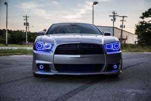 Oracle LED Headlight Halo Kit Dodge Charger (2011-2014) Multicolored