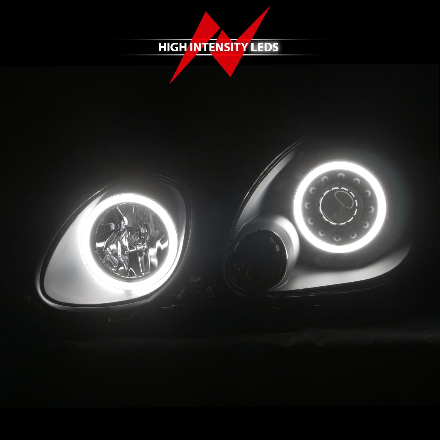 Anzo Projector Headlights Lexus GS300 GS400 GS430 (98-05) w/ CCFL Halo