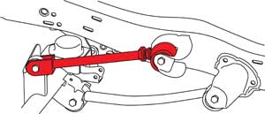 SPC Camber Arms Jeep Wrangler (2007-2018) Front Caster/Pinon Adjustabl